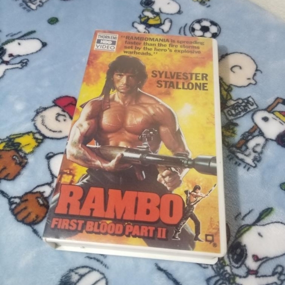 Other | Rambo First Blood Part 2 Vhs | Poshmark